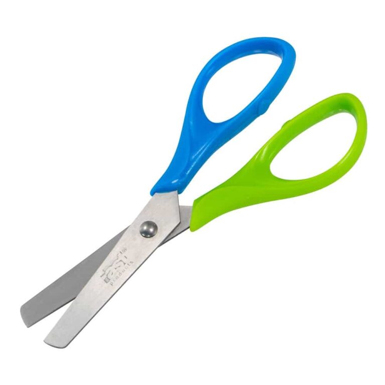 Tijera Escolar Fast de 5" Bicolor - Distribuidora La Experta
